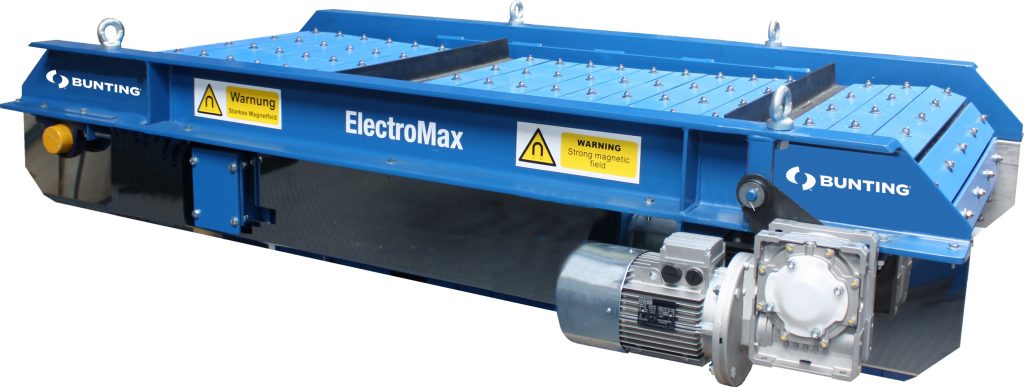 BUNTING ELECTROMAX AIR COOLED CROSSBELT MAGNETIC SEPARATOR – GRIP ...
